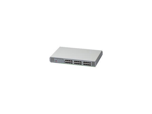 Allied Telesis 24-port 10/100/1000T Unmanaged Switch with Internal PSU ...