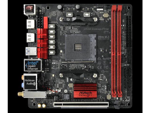 Refurbished: ASRock Fatal1ty AB350 Gaming-ITX/ac AM4 DDR4 m.2 Mini-ITX ...