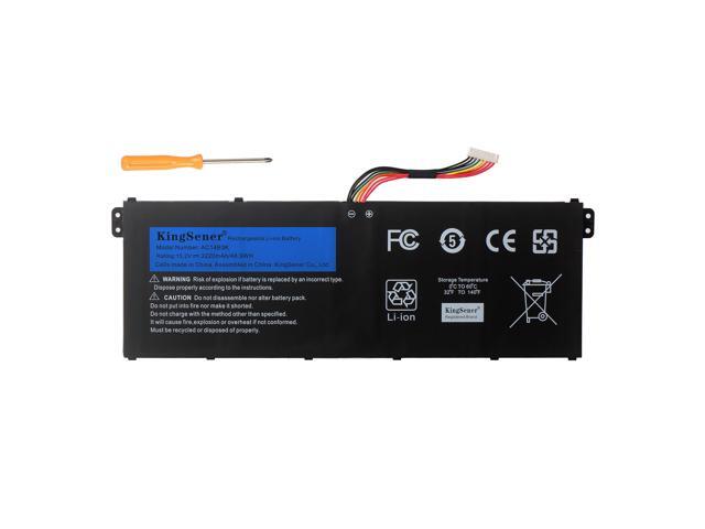 KingSener AC14B3K Laptop Battery For Acer Aspire R5-571T R5-571TG S14 ...