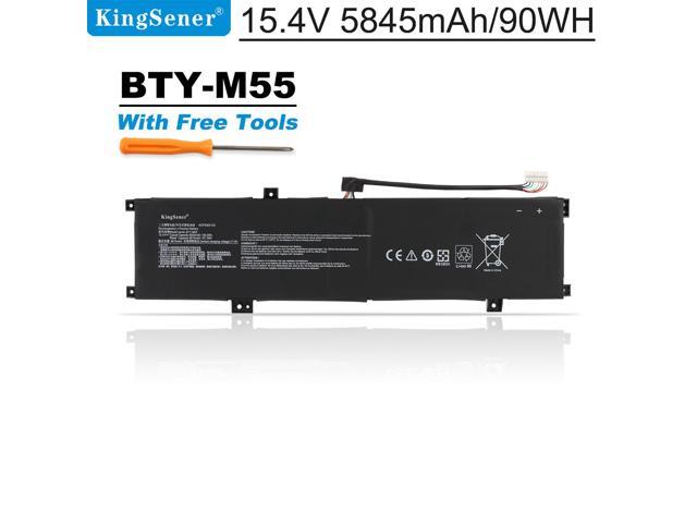 KingSener 90Wh BTY-M55 Laptop Battery For MSI Alpha 15 A4DEK B5EEK B5EX ...