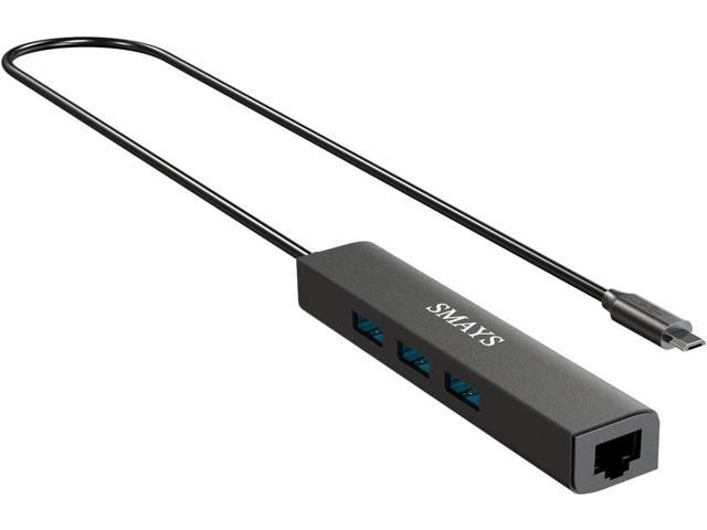 USB OTG Cable HUB LAN Ethernet Adapter for TV Stick 4K Cube/Max/Lite ...