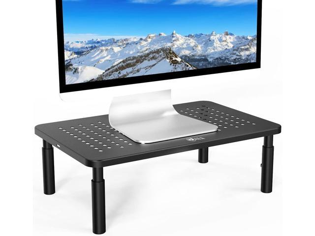 WALI Computer Monitor Stand for Desk, Adjustable Laptop Riser, Desk ...