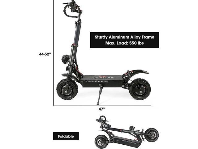 Used - Good: Adults Electric Scooter, Max Speed 50 MPH, 60V5600W High ...