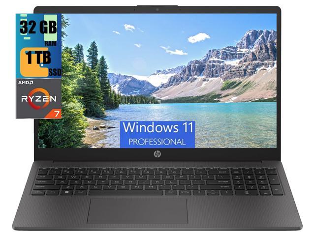 HP 255 G10 15 Business Laptop, 15.6" FHD (1920 x 1080) Display, AMD Ryzen 7 7730U 8 Cores ...