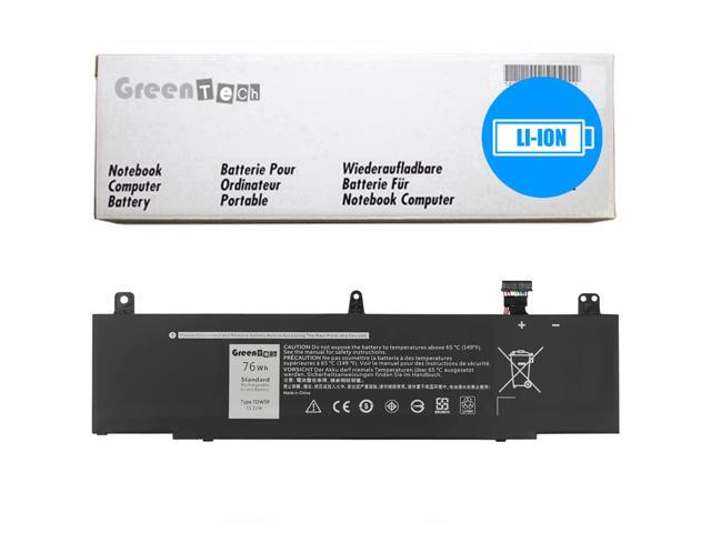 GREENTECH TDW5P BATTERY FOR ALIENWARE 13 R3 ALW13C 15.2V 76WHR V9XD7 ...