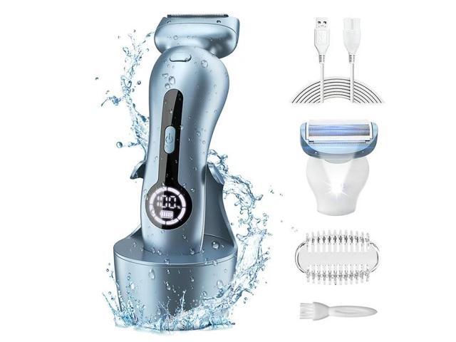 Electric Shaver for Women, Womens Electric Razor Lady IPX7 Waterproof ...