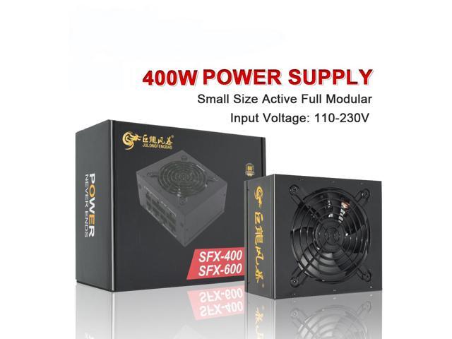 80Plus Bronze SFX Micro 400W PSU 110-230V Active PC Full Module High ...
