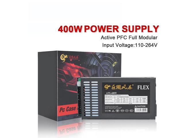 400W Full Modular PSU 110-264V 1U Mini Flex PC Power Supply For K39 A4 ...
