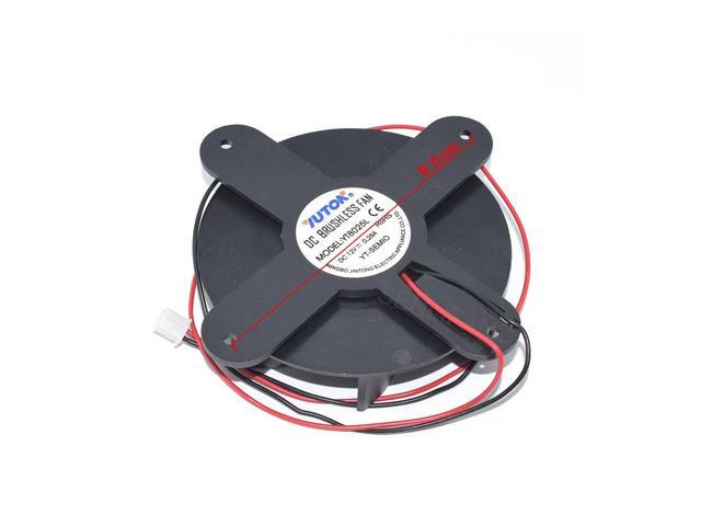 New 2Lines Cooler For Turtle Hatcher DC12V 0.28A Cooling YT8025L M4-7G ...