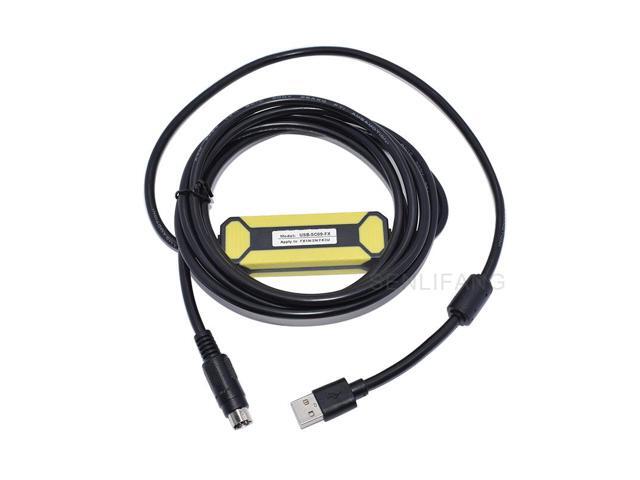 NEW USB-SC09-FX FX-USB-AW For Mitsubishi MELSEC FX Series PLC ...