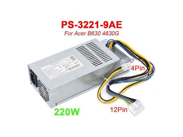 For Acer B630 4630G X4630G 12Pin 220W Power Supply PS-3221-9AE F PE ...