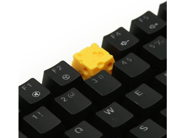 Cheese Keycap Handmade Switches Keyboard Replacement Part R4 Resin Key ...
