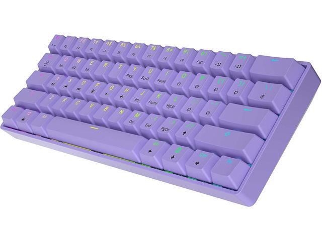 GK61 Mechanical Gaming Keyboard - 61 Keys Multi Color RGB Illuminated ...