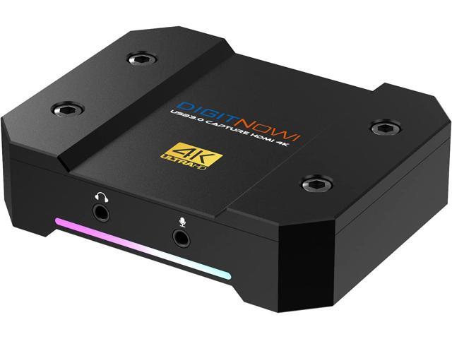 DIGITNOW USB Video Capture Card 4k/60Hz HDR10 Zero-Lag Passthrough ...