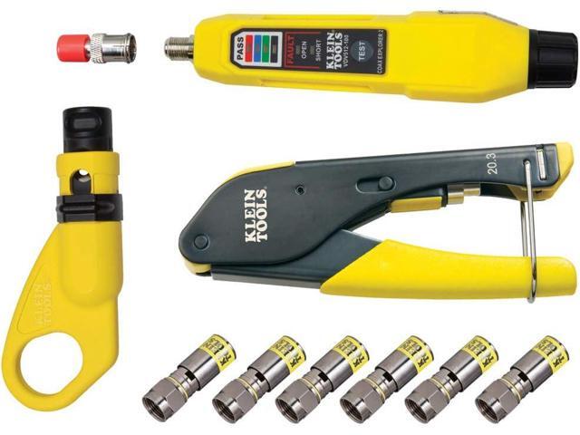 Klein Tools VDV002-818 Coax Installation and Testing Kit - Newegg.com