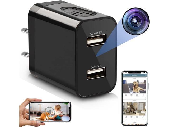 Spy Camera Wireless Hidden WiFi Charger Camera with Remote View - 1080P ...