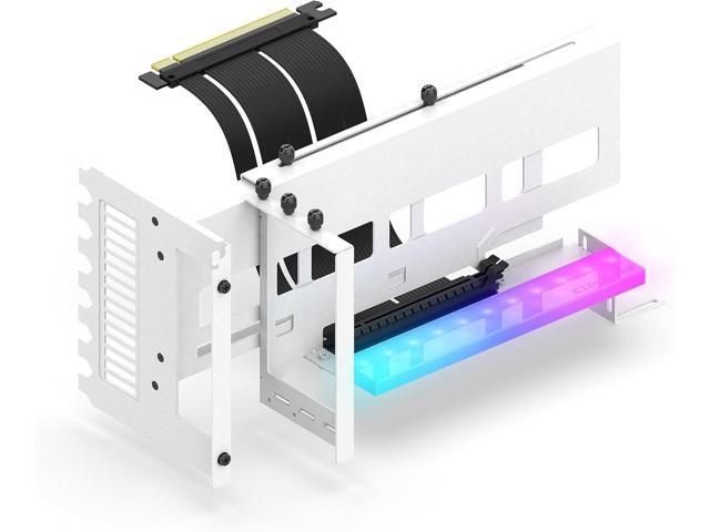 Vertical PCIe 4.0 GPU Mount Bracket Graphic Card Holder with 5V 3 Pin ...