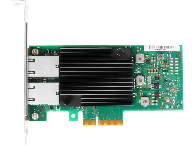 for Intel X550-T2 10Gb NIC Network Card Copper Dual RJ45 Port PCI ...