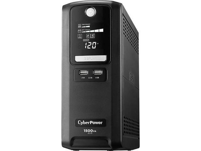 CyberPower 10-Outlet 1500VA PC Battery Back-Up System & Surge Protector ...