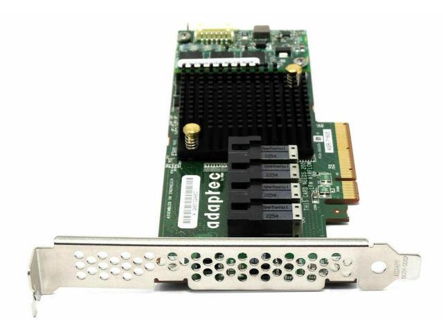ADAPTEC ASR-71605 SFF8643 16 PORT SAS SATA 6Gb/s HBA/RAID CARD w/4 x 1.0M CABLES - Newegg.com