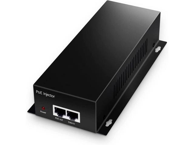 Gigabit PoE+ Injector, 90W 802.3af/at/bt 1000Mbps, Plug & Play, Desktop ...