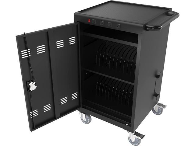 Mobile Locking iPad Cart Docking 30 Device, 17-inch Charging and ...