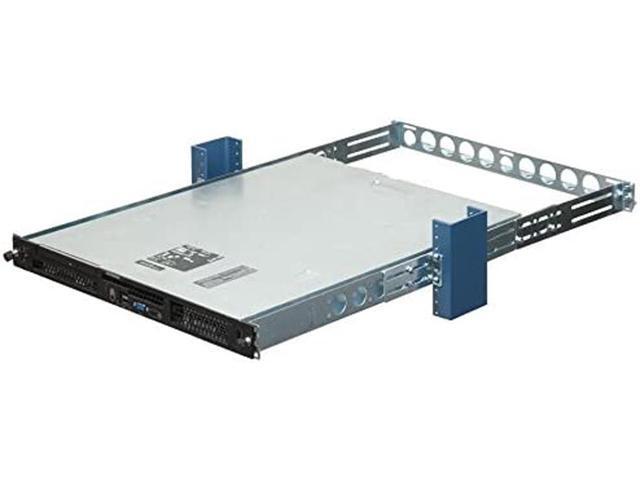 1U 2-Post Universal Rack Mount Rail Kit for All Servers with Cable Management Bar - Dell HP IBM ...