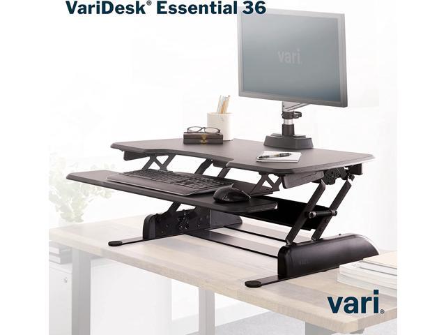 VariDesk Essential 36 by Vari - Two-Tier Standing Desk Converter for ...