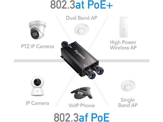 Cudy 2 Channel Gigabit Outdoor PoE Extender,2 Output PoE Ports, IP67 ...