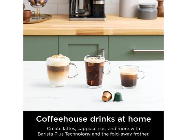 Ninja Espresso & Coffee Barista System, Single-Serve Coffee & Nespresso ...