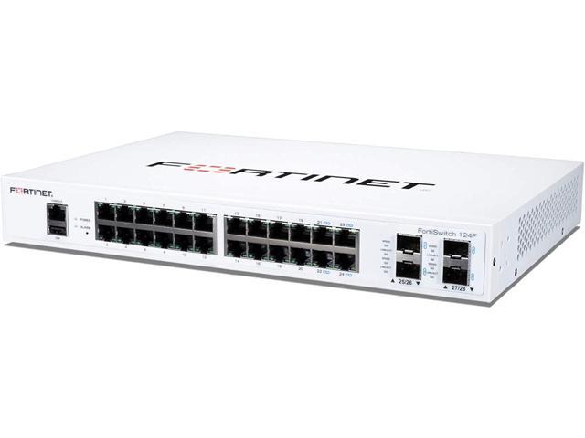 FORTINET FortiSwitch 124F - FS-124F, Managed, 24x GE Port + 4X SFP+ ...