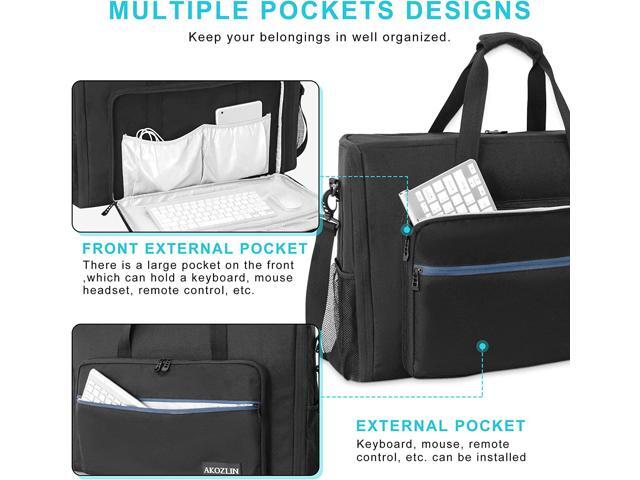 LCD Screens/TVs(up to 2) Transport Tote Bag for 19" - 24" Displays ...