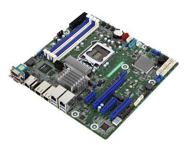 Refurbished: ASRock Rack E3C246D4U Motherboard + IO Plate | LGA 1151 ...