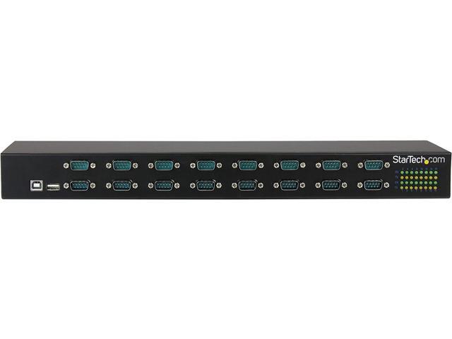 USB to Serial Hub - 16 Port - COM Port Retention - Rack Mount and Daisy ...