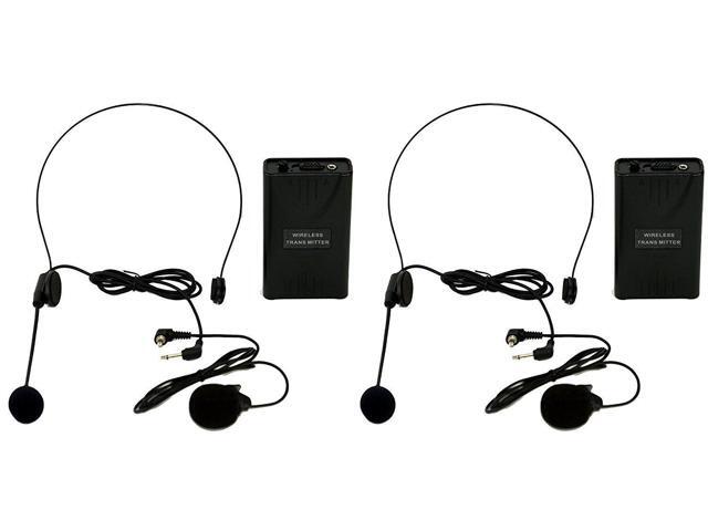 Hisonic HS596B Dual Channel Wireless Microphone System - Newegg.com