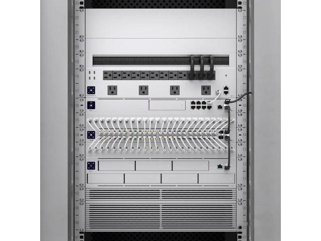 Ubiquiti - Rack Mount Blank Patch Panel 24-Port UBNT 24-port Network Distribution Frame, Network ...