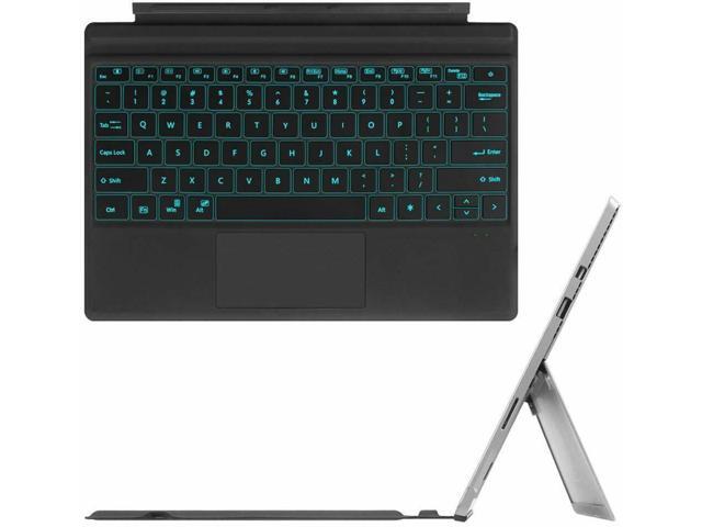 For Microsoft Surface Pro 7+ / Pro 7/ Pro 6 Backlit Wireless Bluetooth ...