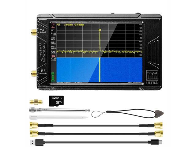 TinySA Ultra 4inch Spectrum Analyzer - Portable V0.4.5.1 100kHz-5.3GHz ...