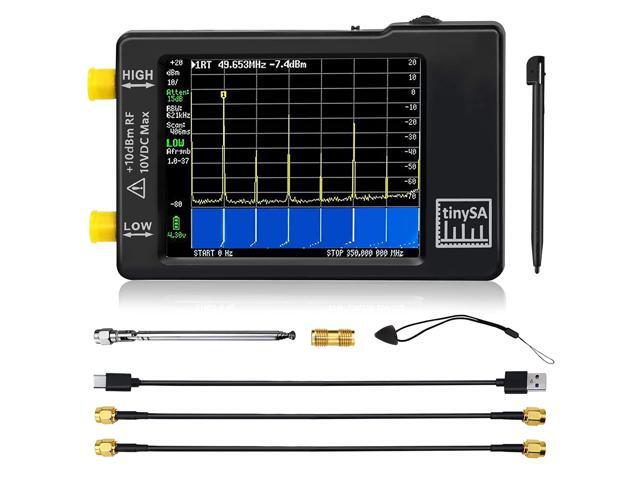 Upgraded TinySA Spectrum Analyzer,Spectrum Analyzer Handheld,MF/HF/VHF ...