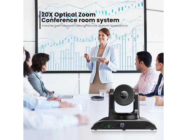 TONGVEO 20x Zoom Conference Room Camera System, All-in-one Video and ...