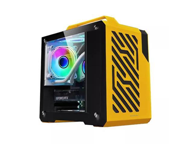 Small Computer Case, Lightweight and Portable Aluminum ITX/MATX ...