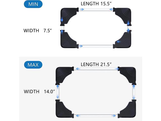 Computer Tower Stand - Adjustable PC Stand for Most Desktop Towers ...