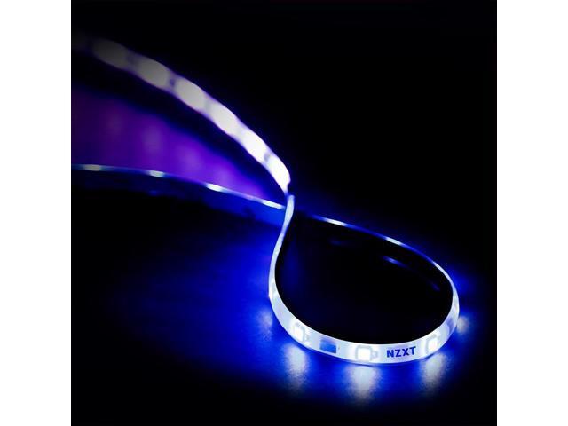 NZXT LED Strips - 2 x 300mm ARGB LED Lighting Strips - HUE+ Extension ...