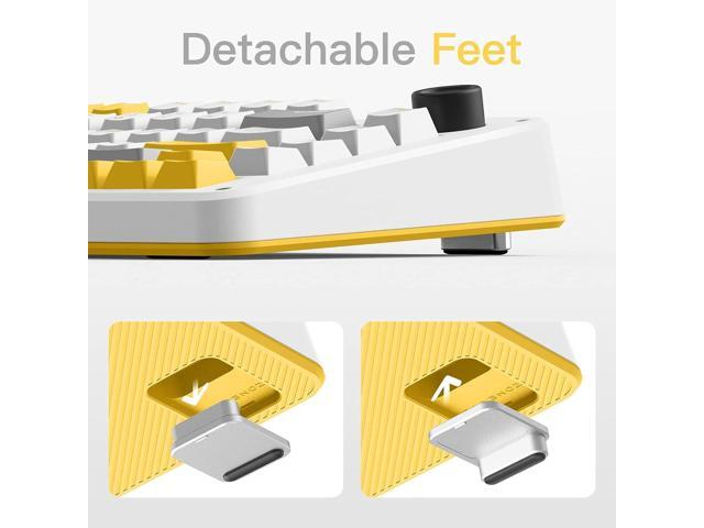 iQunix ZX75 Gravity Wave 75% RGB Mechanical Keyboard with Volume Knob ...