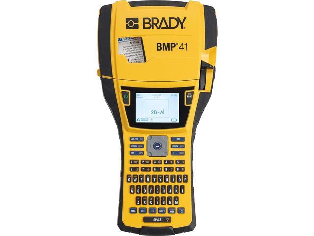 Brady BMP41 Portable Industrial Label Maker with Hard Case, Cable, AC ...