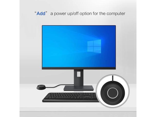 PC Power Button Desktop PC Computer Case Power Switch On Off HDD Push ...