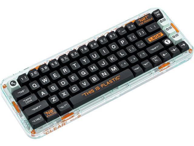 Plastic Advance Transparent 68 Keys Mechanical Gaming Keyboard ...