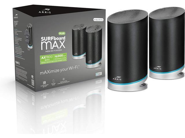 ARRIS SURFboard mAX W130 Tri-Band Mesh Wi-Fi 6 System , AX7800 Wi-Fi ...