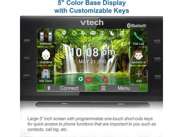 VTech IS8251-3 Business Grade 3-Handset Expandable Cordless Phone for ...