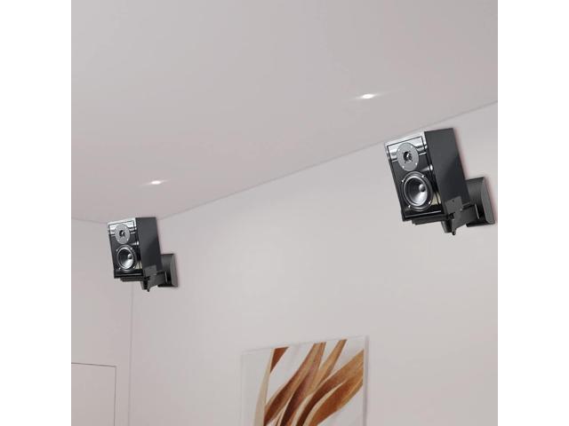 Speaker Wall Mounts, Dual Speaker Stands for Surround Sound Speakers ...